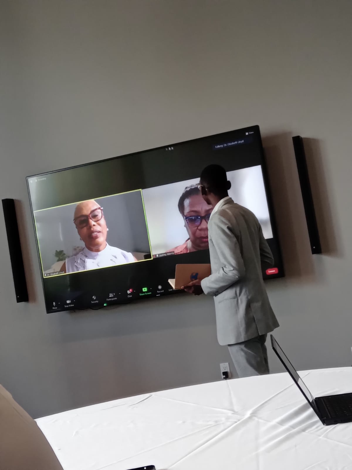 Moderating - Shamar S. Wedderburn